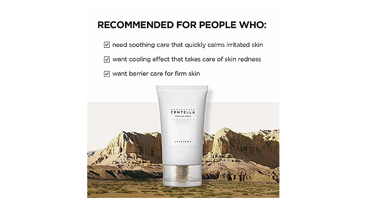 SKIN1004 Madagascar Centella Cream - Soothes & Strengthens Skin Barrier