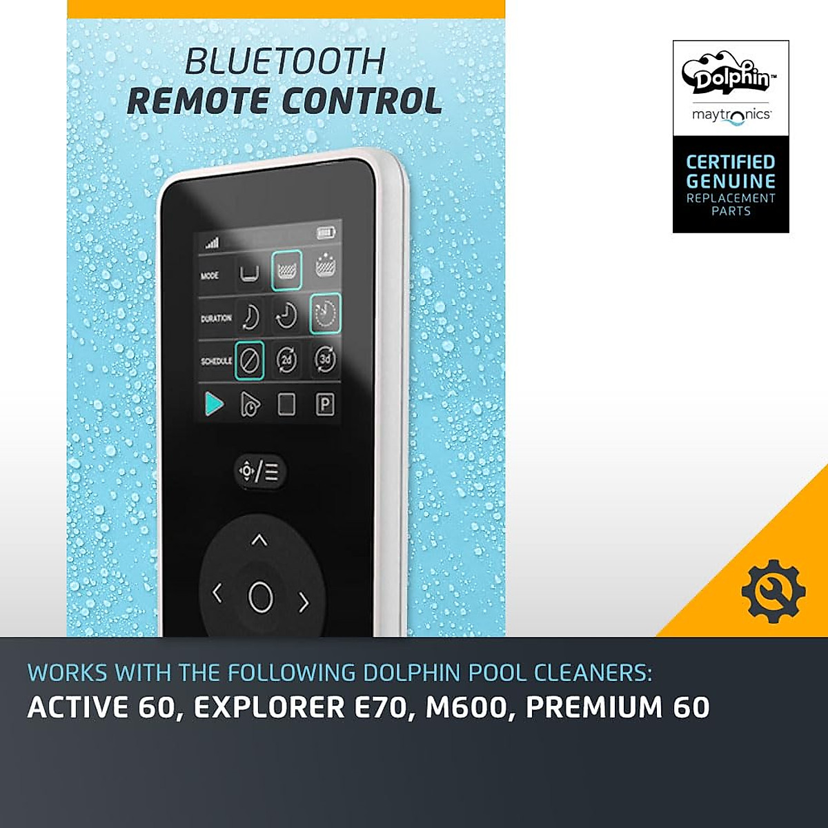 Dolphin Genuine Replacement Part — Remote Control with Bluetooth — Part Number 99954230-R1