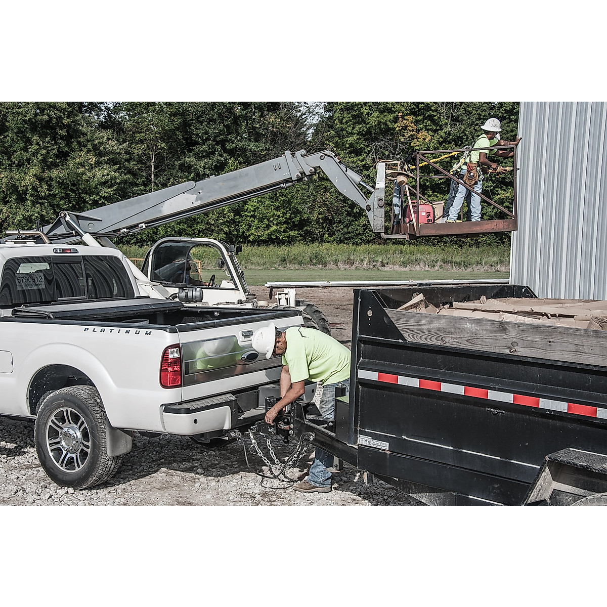 GEN-Y GH-1623 MEGA-Duty Adjustable 6" Drop Hitch with GH-0161 Dual-Ball, GH-0162 Pintle Lock for 2.5" Receiver - 32,000 LB Towing Capacity - 3,500 LB Tongue Weight
