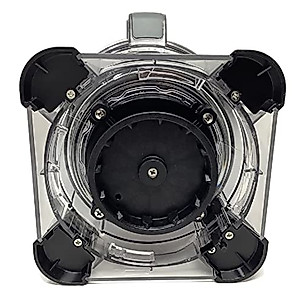 Shark ' Ninja Auto-Spiralizer Kit with Storage Box for CT682SP CT680W Intelli-Sense System Blender (XSKCTSPIRALW & XSKBLADEBOX), Clear and Black