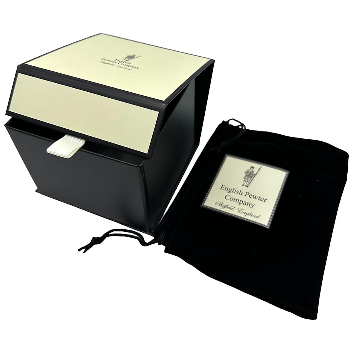 English Pewter Company Vintage Years 2015 10th Wedding Anniversary Old Fashioned Whisky Rocks Glass - Unique Gift Idea For Men For That Special Tin Anniversary [VIN007]…