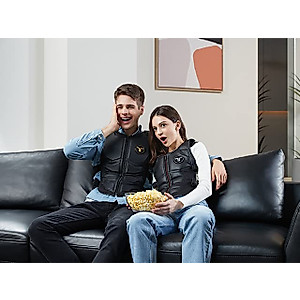 bHaptics TactSuit X40 — Haptic Vest with 40 Vibration Motors for VR — with Audio Accessories and Replacement Lining