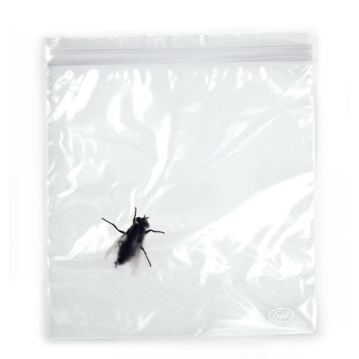 Fred & Friends LUNCH BUGS Zipper Sandwich Bags, 24 Count, Clear (LBUG)