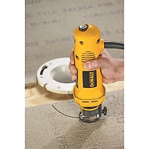 DEWALT Rotary Saw with 1/8-Inch and 1/4-Inch Collets, 5-Amp, Corded (DW660)