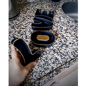 HAKKANORA Decorative Letter Love Halloween Candy Dish For Candy Buffet/Serving Tray & Letter Shaped Pistachio Bowl/Great Server For Nuts, Candy, Birthday, Dessert Table, Wedding Party Decor