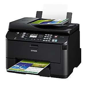 Epson WorkForce Pro WP-4530 Wireless All-in-One Color Inkjet Printer, Copier, Scanner, Fax, iOS/Tablet/Smartphone/AirPrint Compatible (C11CB33201)