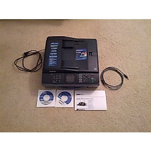 Brother MFC-J410W Wireless Compact All-in-One Inkjet Printer, Copy/Fax/Print/Scan (MFCJ410W)