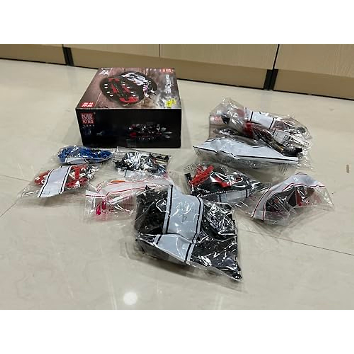 Mould King Building Sets 2in1 Flip Off-Road Race Buggy Car Remote Control Car Crawler Climbing Car Models Building Toys, RC Car Speed Racing Toy Off Road Cars Building Blocks for Kids 8+ Red(836 PCS)