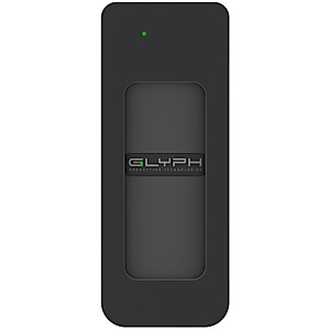 Glyph Production Technologies Atom Portable SSD (2TB, Black)