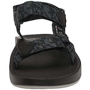 Freewaters Women's Sport Sandal, Black Tie Dye, 5