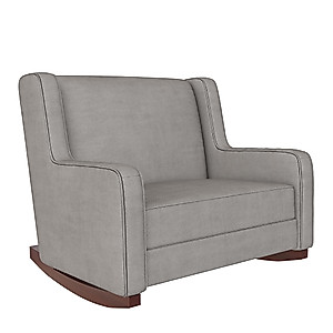 Baby Relax Hadley Double Rocker Chair, Baby Nursery Furniture, Taupe