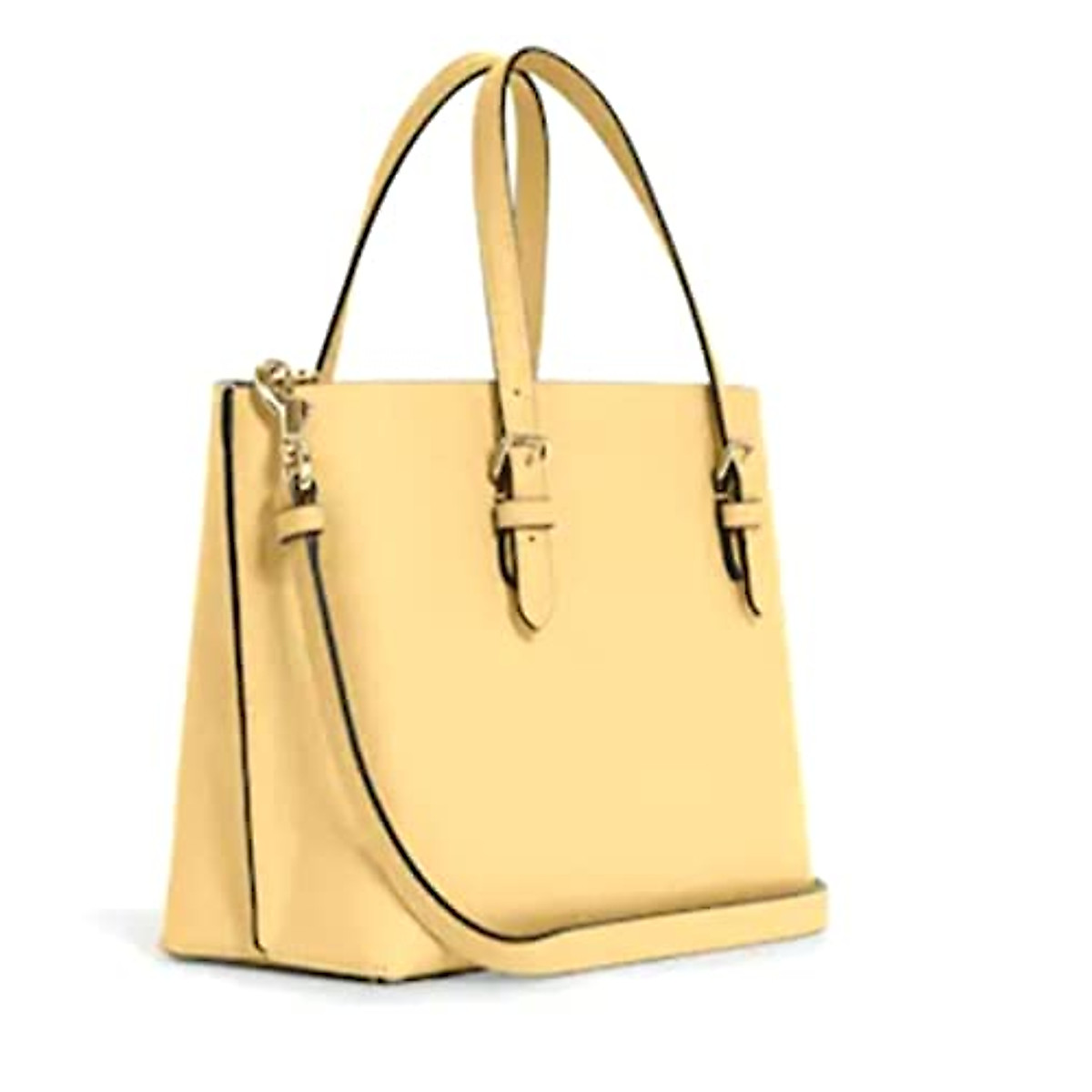 COACH Mini Mollie Tote 25 Crossbody Bag (Vanilla)