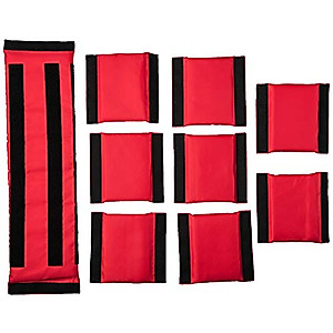 Barfly , Divider Set for M30931 Bag - 1 long, 8 short,Red
