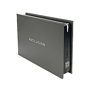 Avolusion Mini Pro-5X 1TB USB 3.0 Portable External Gaming Hard Drive - Grey (for PS4, Pre-Formatted) (Renewed)