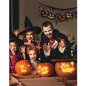 Fenvella Pumpkin Carving Kit for Kids with Hammer, 25 PCS Pumpkin Carving Tools Heavy Duty Stainless Steel Pumpkin Carver Set, Halloween Pumpkin Carving Stencils, Safe Carving Tools Kit for Adults