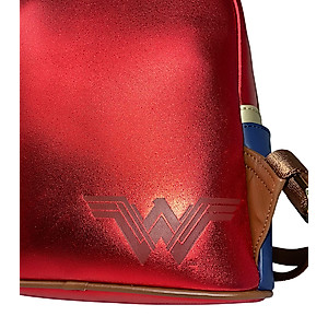 Loungefly Wonder Woman DC Comics Cosplay Womens Double Strap Shoulder Bag Purse