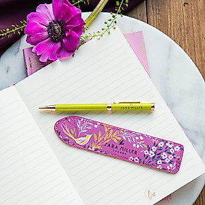 Portico Designs Ballpoint Pen with Pouch Set Sara Miller London Gift Boxed Writing Set, 2-Pieces, Haveli Gardens