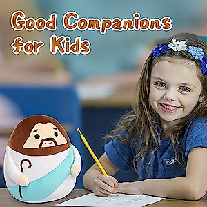 LSYDCARM Jesus Plush Toy My Friend Jesus Stuffed Doll Christ Religious Jesus Doll, Savior Plush Savior Jesus Stuffed Plush Doll Christian Religious Figure Home Christmas Decoration