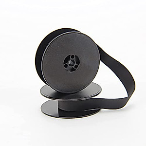 Typewriter World Ribbon,Twin Roller Pack Typewriter Ribbon - Compatible with All Models - Typewriter Ribbon (Black)