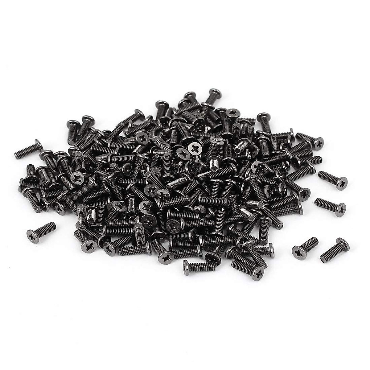 New Lon0167 CM2.5x7.5mm Flat Featured Head Phillips Notebook reliable efficacy Laptop Computer Back Cover Screw 300pcs(id:b47 b9 8b 520)