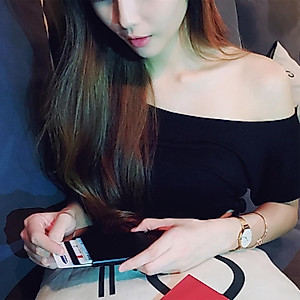 RFID Wallet for Men with Money Clip - PU Leather Mens Wallet Credit Card Holder - Minimalist Wallet for Men - Slim Wallet for Men - Front Pocket Wallets for Men - RFID Wallet Women Favorite