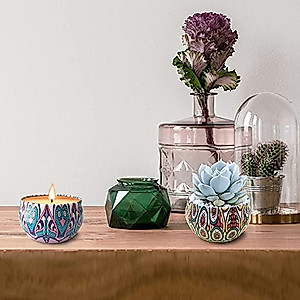 Scented Candles Gift Set for Women, Natural Soy Wax 2.5 Oz with Essential Oils for Stress Relief, Home Aromatherapy Candles, Perfect for Mother's Day, Christmas, Valentine's Day Gifts