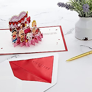 Hallmark Signature Paper Wonder Pop Up Valentines Day Card (Peanuts Gang)