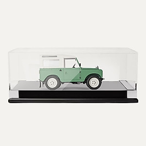 WOWRC FMS 1/12 Land Rover Series II RC Car,RC Crawler Pickups & Vans & Convertibles 3 in 1 with 2 Speed Transmission,4-Wheel Drive,LED Lights,RC Model for Adults,Green