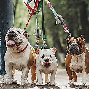 Tuff Mutt Dog Poop Bag Holder for Leash, Accessory For All Leashes, Lightweight Doggie Poop Bag Dispenser Allows For Easy Access To Pet Waste Bags, Includes Earth Rated Doggy Bags for Poop Holders