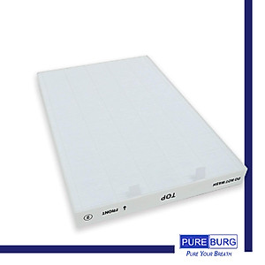 PUREBURG Air320 True HEPA Replacement Filter Kit Compatible with Bissell Air320 (2768A) Air Purifier Replaces No. 2804 & 2677,H13 4-Stage Filtration Activated Carbon Air Clean Dust VOCs Odor