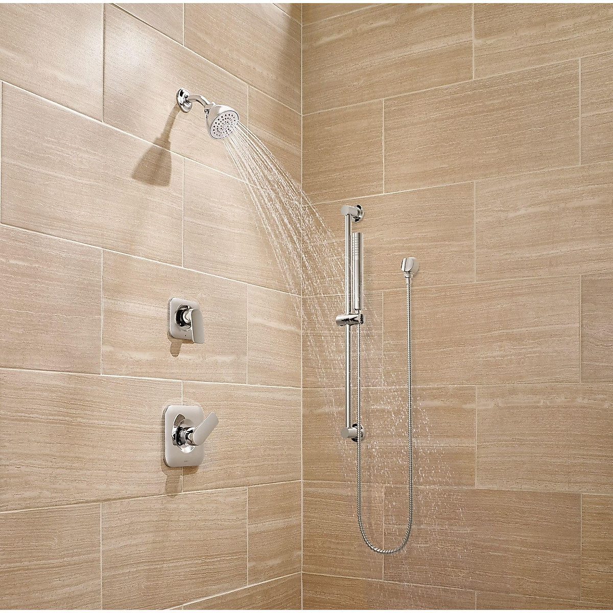 Moen Round Chrome Drop Ell Handheld Shower Wall Connector, A725