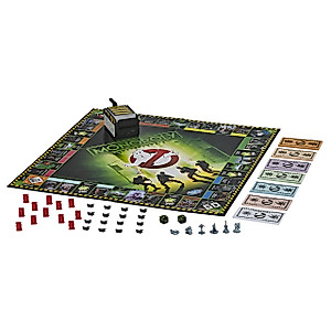 Monopoly Game: Ghostbusters Edition; Monopoly Board Game for Kids Ages 8 and Up