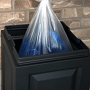 Mayne Berkshire Multi-Purpose Storage Bin - 20in x 20in x 38in - 45 Gallons of Storage Capacity - Polyethylene (4835-B)