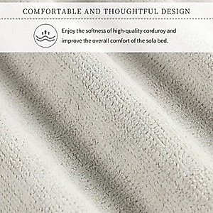 Merax 61.4" Loveseat Sofa Couch with Pull Out Bed, 3 in 1 Convertible Velvet Sleeper Sofa Bed with Adjustable Backrest for Apartment, Office, Living Room (Beige)