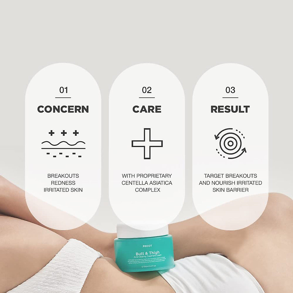 Butt Acne Cream | Butt Acne Cream for Body Blemishes | Butt Acne Cream Formulated with Natural Formula | Butt Acne Clearing Treatment Lotion | Butt Acne Spot Cream Targeting Stubborn Blemishes