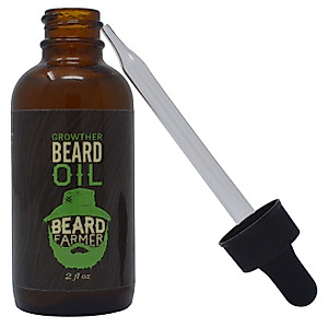 Beard Farmer - Growther Beard Growth Oil (Grow Your Beard Fast) All Natural Beard Oil