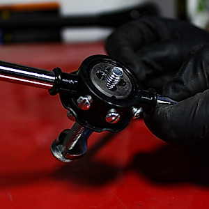 ABN Metric and SAE Standard Tap and Die 60-Piece Rethread Set Rethreading Kit for Cutting External and Internal Threads