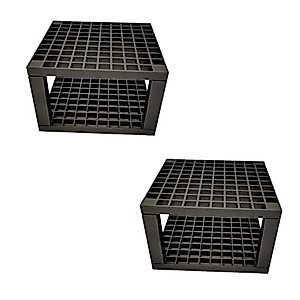 Feadily (2 Pack) 96 Hole Pencil Holder Organize, Desk Organizer for Pens, Pencils, Art brushes, Colored Pencils, Markers, Carving, Prying and Modeling Tools