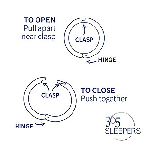 365 SLEEPERS Sterling Silver Unisex Hinged Hoop Nose Helix Tragus Lip Ring Sleeper Earrings - Hand Made In Australia - Nickel Free Hypoallergenic - 8mm - 10mm - 12mm