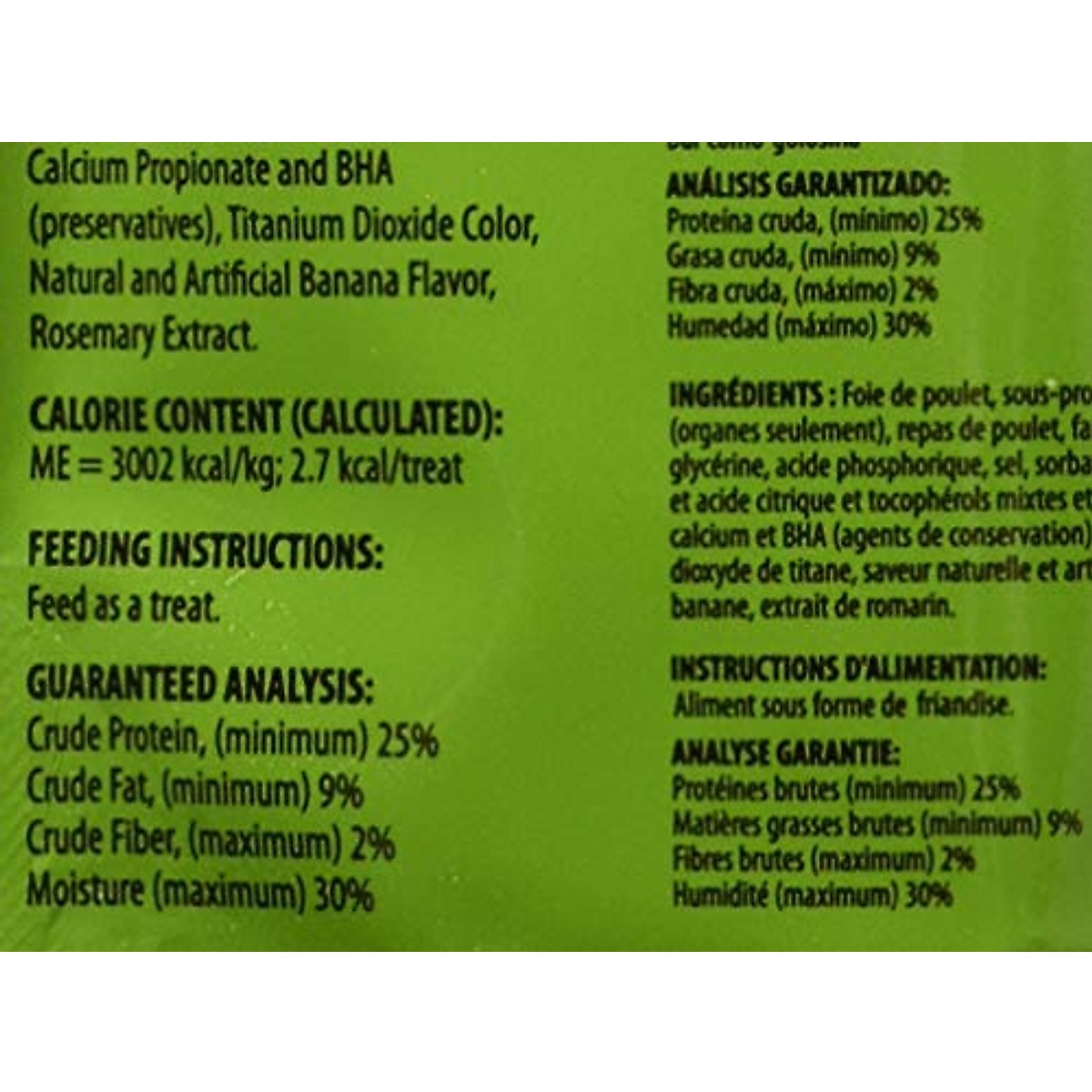 Marshall Bandits Ferret Treat Banana 1.875lbs (10 x 3oz)