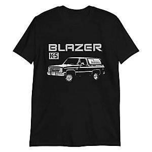 1988 Chevy K5 Blazer Vintage 80s Truck Short-Sleeve Unisex T-Shirt Black