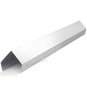 Sunrise Kitchen Supply Stainless Steel Deep Fryer Joining Strip/Connector (23 3/8"L x 2 3/8"W)