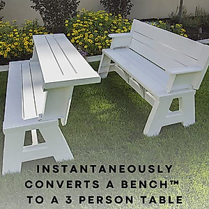NEW Convert-A-Bench (White)