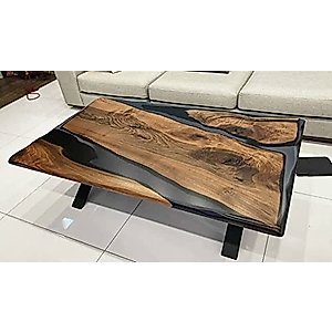 Epoxy Table, Live Edge Wooden Table, Epoxy Resin River Table, Natural Wood, Dining table, Natural Epoxy Table, Resin Table