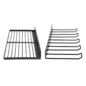 Power Tool Organizer, Larger Capacity Drill Holder Wall Mount, Heavy Duty Garage Tool Organizer and Storage, Tool Storage Rack for Garage Pegboard, Cordless Drill Charging Station, 2 Layer