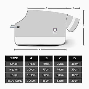 Harrison Howard Quarter Horse Fleece and Mesh Exercise Sheet Breathable Comfort Turnout Horse Blanket Hi-Viz Competition Rug Fluorescent Green L