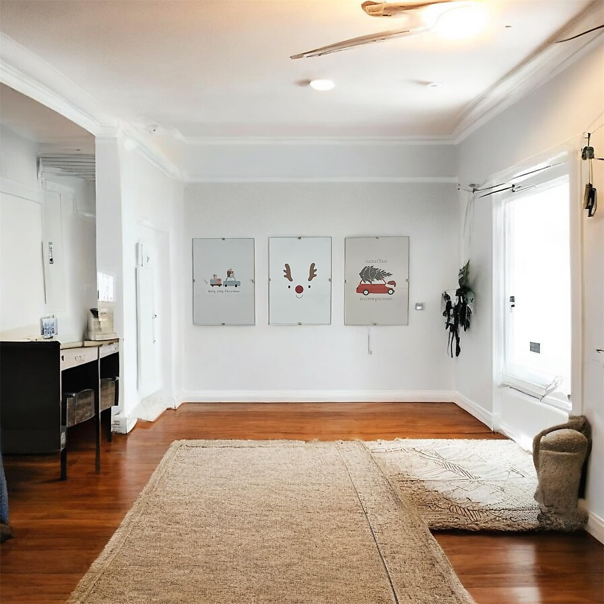 WOOD SIDE ORBIS Glass Clip Picture Frames 11x14 - Pack of 2, Clear Craft Photo Frames