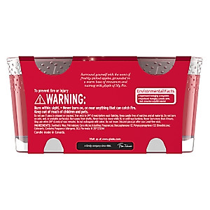 Glade Jar Candles, Fragrance Candles Infused with Essential Oils, Air Freshener Candles, Multiple Scents Available! (Apple of My Pie, 3.4oz- 2 Candles)