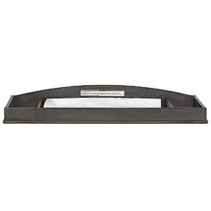 Evolur Signature Amsterdam Changing-Tray in Smokey Brushed Grey