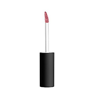 NYX PROFESSIONAL MAKEUP Soft Matte Metallic Lip Cream, Liquid Lipstick - Milan (Dark Pink-Brown)